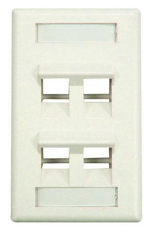 Mặt Nạ 4 Port Dintek Wallplate, Mat Na 4 Port Dintek Wallplate, Công ty ...